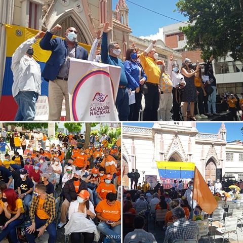 Partidos políticos de Mérida apoyan Acuerdo de Salvación Nacional ...