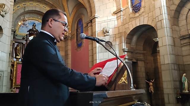 Palabras de bienvenida a Mons. Helizandro Terán a la Basílica Menor de ...